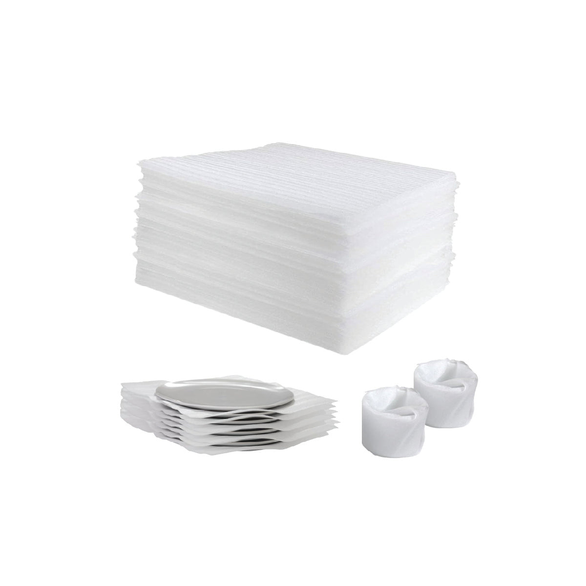 Foam Packing Sheets, 12”x 12”x 1/16”, 100 count – EPE USA